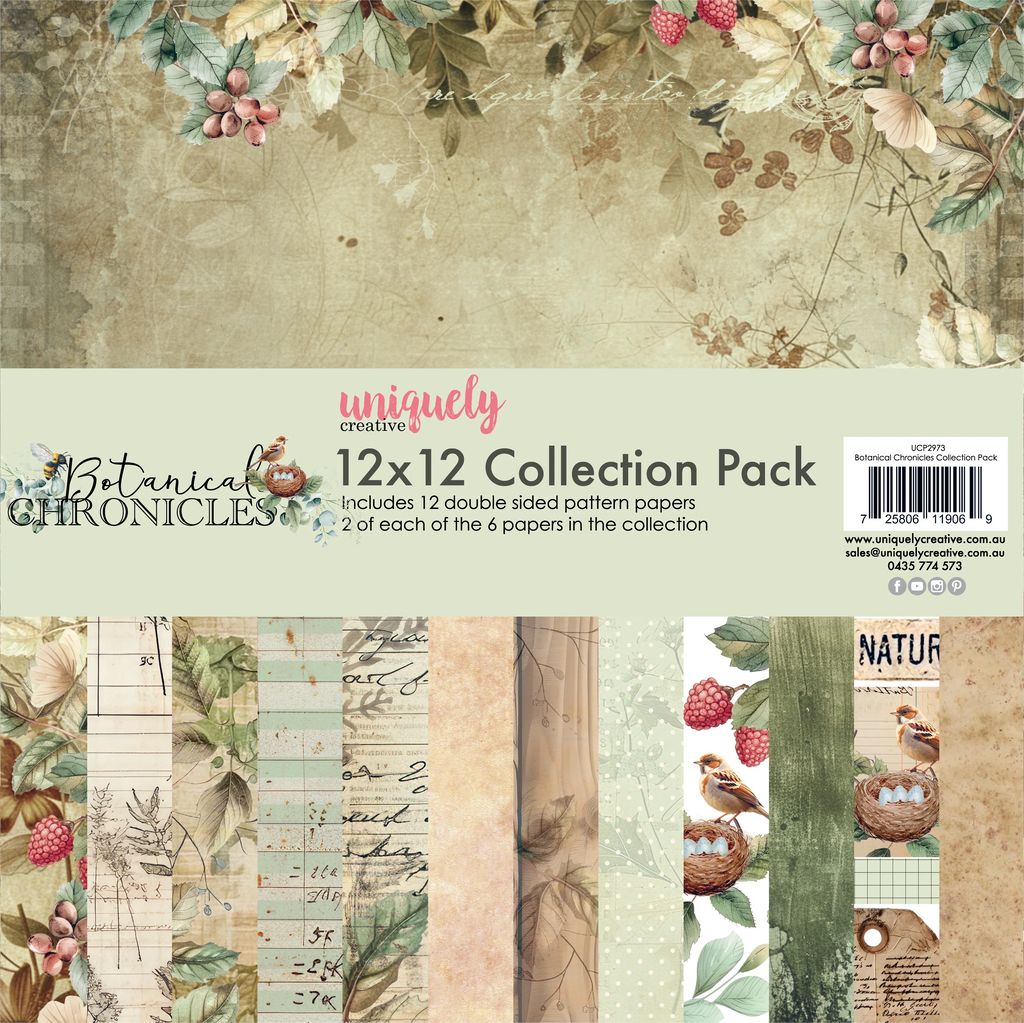Botanical Chronicles Collection | All About Scrapbooks Australia